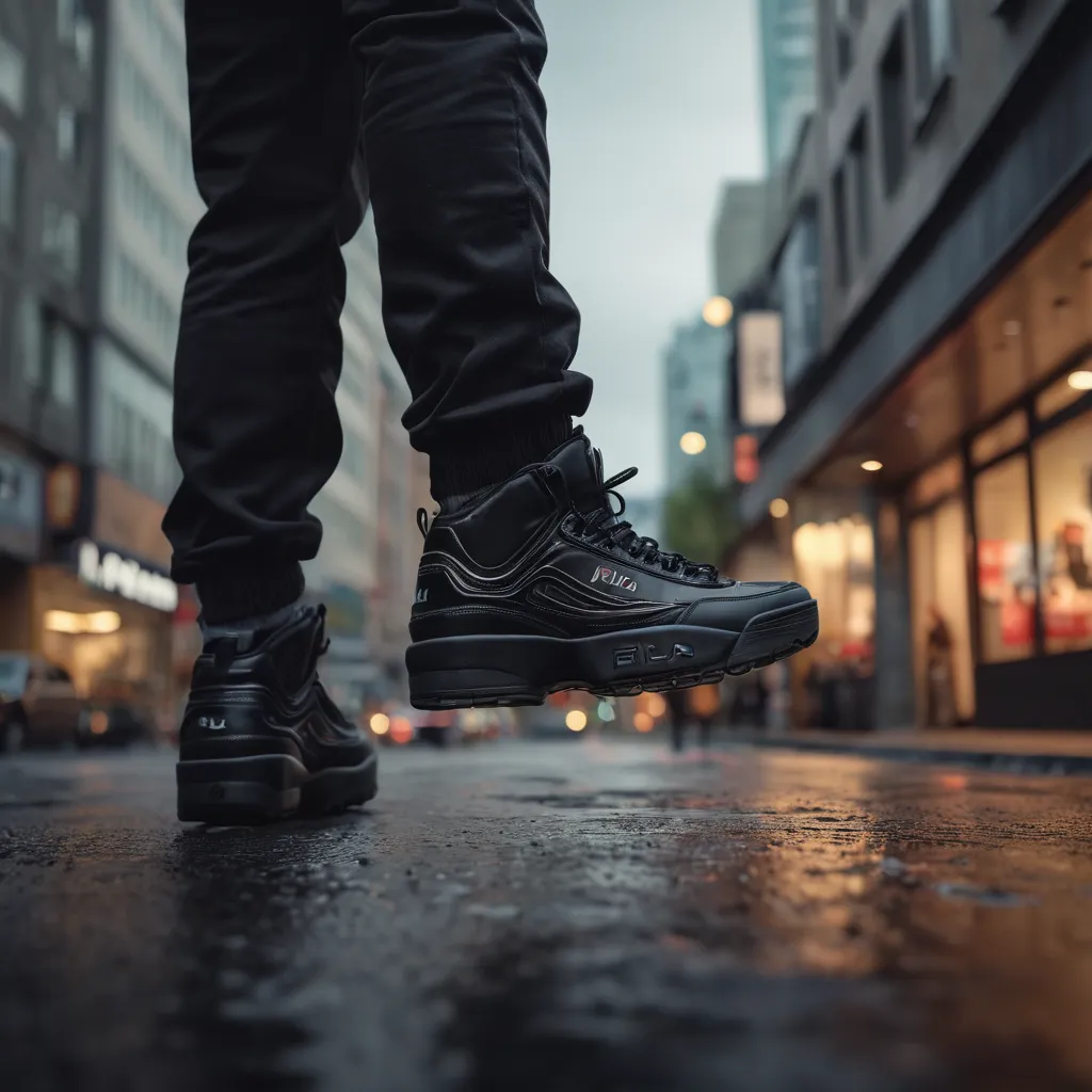 Examining the All Black Fila Disruptor 2's Impact